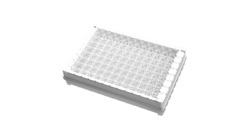 96-Well Detachable White Microplate - YANSHUI
